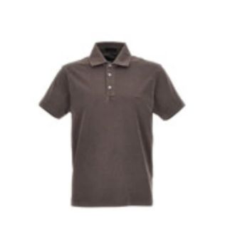 Fay Kurz&auml;rmeliges Poloshirt - - Tops - Herren - Braun - M