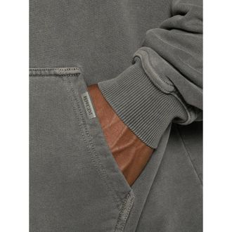 Represent Washed Cotton Hoodie - Gray