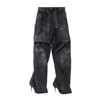 Balenciaga Knife Cargo Pantaboots - - Shoes - Damen - Schwarzk - 39 EU