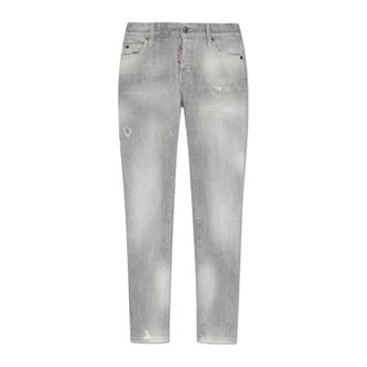 Dsquared2 Brushed Wash Skinny Jeans - - Jeans - Damen - Grau - 2XS