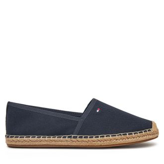Tommy Hilfiger Espadrilles Tommy Hilfiger Flag Canvas Espadrille FW0FW08541 Dunkelblau