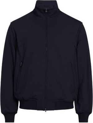 Emporio Armani Blouson zipp&eacute; en tissu textur&eacute;