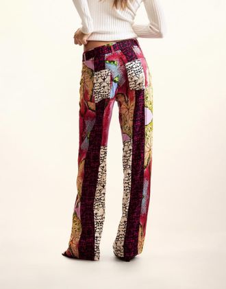 Desigual Fluid - Hose, designt von Christian Lacroix-Rot