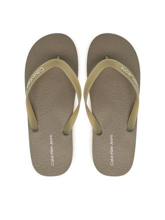 Calvin Klein Jeans Zehentrenner Thong+ Tpu YM0YM01265 Braun