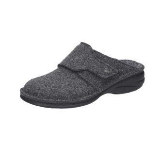 Finn Comfort Damen - Hausschuhe, Goms (Anthrazit, EU Schuhgr&ouml;&szlig;ensystem, Erwachsene, Damen, Numerisch, M, 42)
