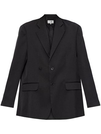 Maison Margiela veste à empiècements - Noir