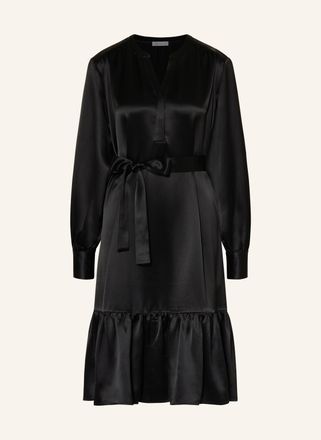 Mrs & Hugs Mrs & Hugs Satinkleid schwarz