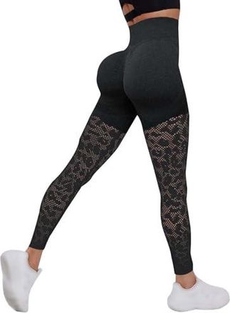 Generic Legging de yoga pour femme - Legging de levage des fesses pour femme - Pantalon de yoga respirant &agrave; s&eacute;chage rapide sexy et &eacute;l&eacute;gant - Legging de sport 