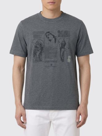 Brunello Cucinelli T-Shirt Herren Farbe Grau