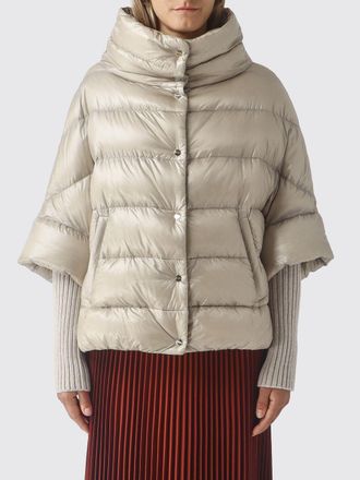 Herno Gilet doudoune en nylon d&eacute;perlant &agrave; manches courtes et col montant