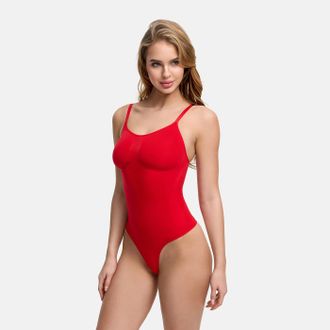 creamy fabrics Bodysuit Sculpting Shapewear mit String