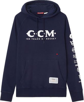 CCM 125 Jahre Hockey Jubil&auml;ums Hoody Senior Navy Senior XL Navy