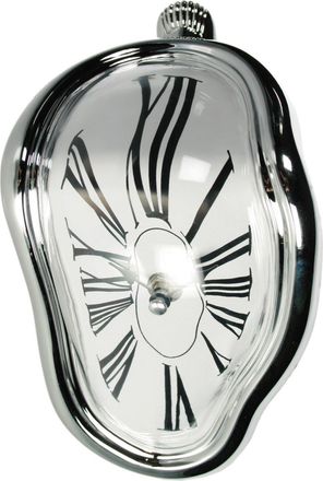 Out of the Blue Dekoratives Objekt/Eckuhr mit Fused Object-Effekt/Maße: 18x13 cm