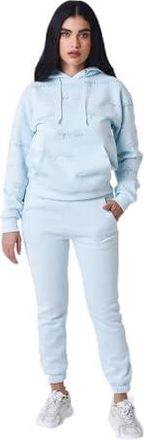 Project X Paris Sweat à Capuche all over signature Ice blue XS