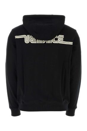 Versace Mens Black Cotton Sweatshirt Exterior: Felpe Sweater