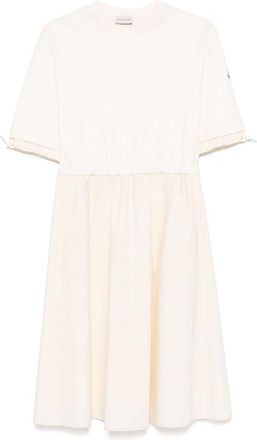 Moncler Robe Au Genou - Blanc