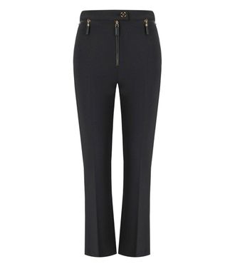Elisabetta Franchi PANTAL&Oacute;N ZIPP&Eacute; NOIR ELISABETTA FRANCHI