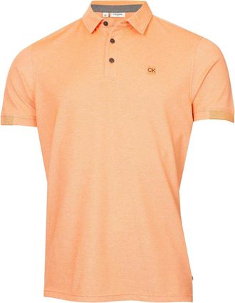 Calvin Klein Poloshirt f&uuml;r Herren, Regul&auml;r (Orange)