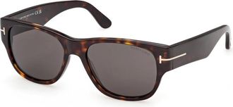 Tom Ford Lunettes de soleil Cassius-02 - Homme - Accessoires - Brun - Taille: 54 MM