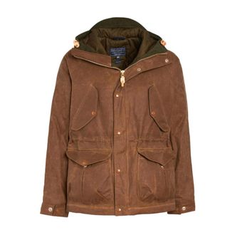 Manifattura Ceccarelli Nouveau Parka de P&ecirc;cheur - Homme - Manteaux - Brun - Taille: XS