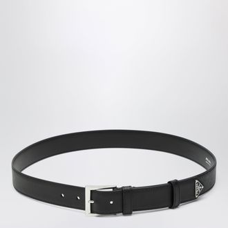 Prada Schwarzer Saffiano-G&uuml;rtel
