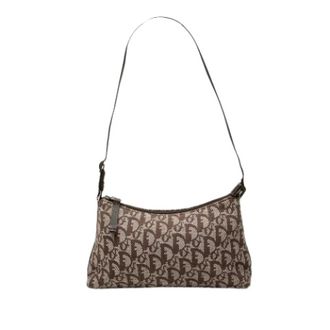 Dior Pre-owned Canvas Shoulder Bag - - Pre-owned - Damen - Braun - ONE SIZE