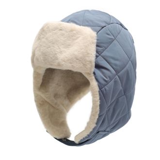 ZLYC Damen Winterm&uuml;tze Winddicht Ohrenklappen Trapperm&uuml;tzen mit Fleece Gef&uuml;ttert(Einfarbig Mildes Blau),Einheitsgr&ouml;&szlig;e