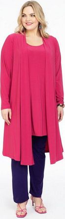 Yoek Cardigan Damen Strickjacke Gro&szlig;e Gr&ouml;&szlig;en