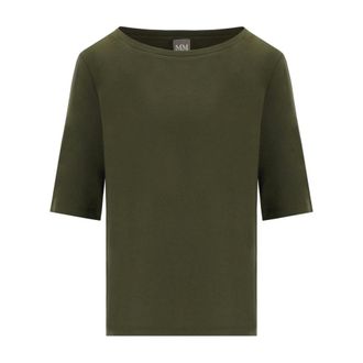 Max Mara Femme, Tops, Vert, Taille: 36 FR Tauro Top