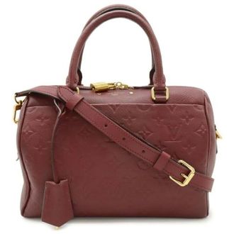Louis Vuitton Pre-owned Sac bandouli&egrave;re Vintage Monogram Empreinte - Femme - Pre-owned - Rouge - Taille: ONE Size