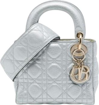 Dior Pre-owned Supple Lady - Femme - Pre-owned - Gris - Taille: ONE Size
