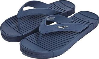 Pepe Jeans London Shore M, Tongs Homme, Bleu (Marine), 6