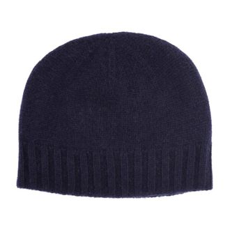 Drumohr Wendbare Kaschmir-M&uuml;tze mit Biscottino-Muster - - Accessories - Herren - Blau - ONE SIZE