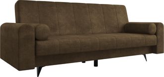 Mirjan24 Schlafsofa mit Bettkasten Zuri, Sofa mit Schlaffunktion, Polstersofa, Bettsofa, Couch, Bettfunktion, Couchgarnitur, Dauerschl&auml;fer-Sofa (Wave 09)