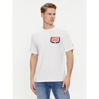 Replay T-Shirt M6765.000.22662 Wei&szlig; Regular Fit