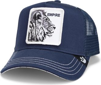 Goorin Brothers Trucker Cap The Empire Lion Navy Dunkelblau, Size:OneSize