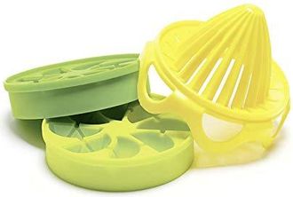 Betty Bossi Zitruspresse For Drinks im 3er Set - für Eiswüfel aus Zitronen- oder Orangensaft