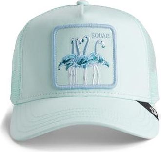 Goorin Brothers Mirage Squad Casquette Trucker Bleu Clair Turquoise, Taille Unique, Turquoise., Taille Unique