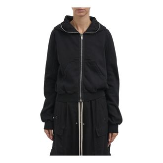 Rick Owens SweaT-shirt &agrave; capuche Small Gimp - Femme - Sweatshirts et sweats &agrave; capuche - Noir - Taille: 40 FR