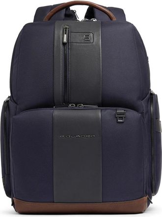 Piquadro Homme, Sacs, Bleu, Taille: ONE Size Sac &agrave; dos pour ordinateur portable Fast-check 15,6