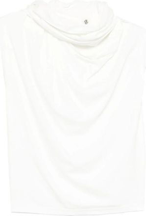 The Garment Femme, Tops, Blanc, Taille: 36 FR Top sans manches &agrave; foulard
