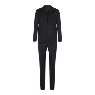 Tagliatore Vesuvio Anzug - - Suits - Herren - Schwarzk - XL