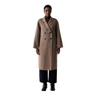 Marc O'Polo Wollmantel Relaxed - - Coats - Damen - Beige - M