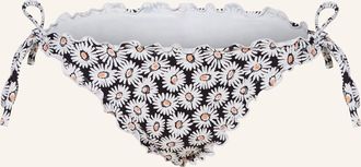 HUGO BOSS Hugo Triangel-Bikini-Hose Ruffle schwarz