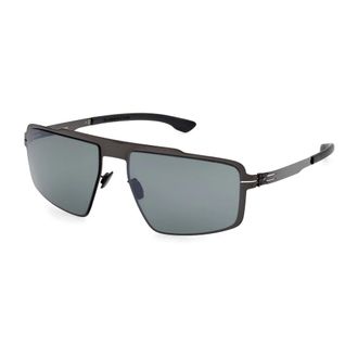 Ic! Berlin Lunettes de soleil MB 16 - unisex - Accessoires - Gris - Taille: 58 MM