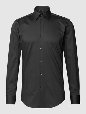 HUGO BOSS Slim Fit Businesshemd aus Twill