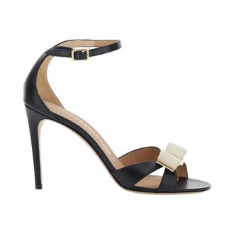 Ferragamo Femme, Chaussures, Noir, Taille: 38 EU Vara Heeled Sandal