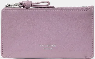 Kate Spade New York Kate Spade Loop East West Rei&szlig;verschluss-Kartenetui f&uuml;r Frauen in Marktviolett