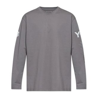 Yohji Yamamoto Homme, Tops, Gris, Taille: XL Long Sleeve Hauts