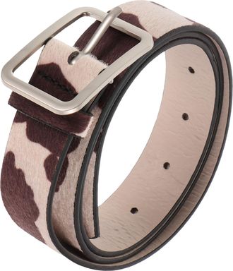 BESPORTBLE Kuh-pu-gürtel Damen Gürtel Frauen Mit Braunem Gürtel Cowgirlgürtel Für Damen Kuhdruckgürtel Für Frauen Bögen Kette Kuhmädchengürtel Frauengürtel Hose 